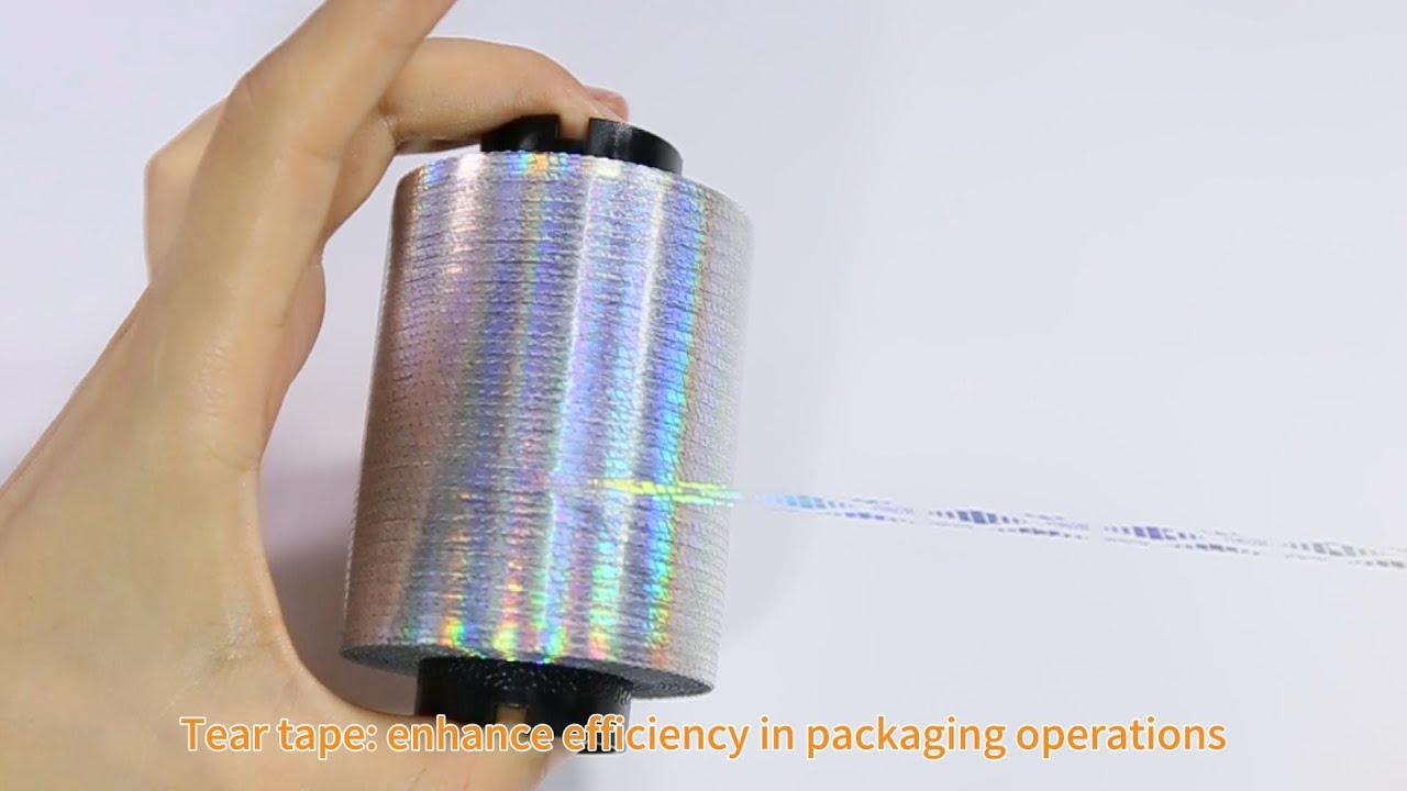 What Kind of Packaging Tear Tape is Qualified? - YouTube