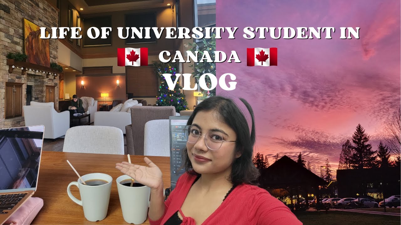 A day in a life of Canadian university international student in Canada ...