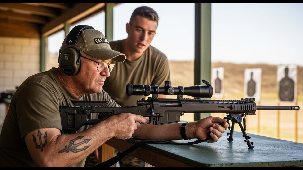 “A Silent Old Man at the Shooting Range—Until a SEAL Recruit Noticed ...