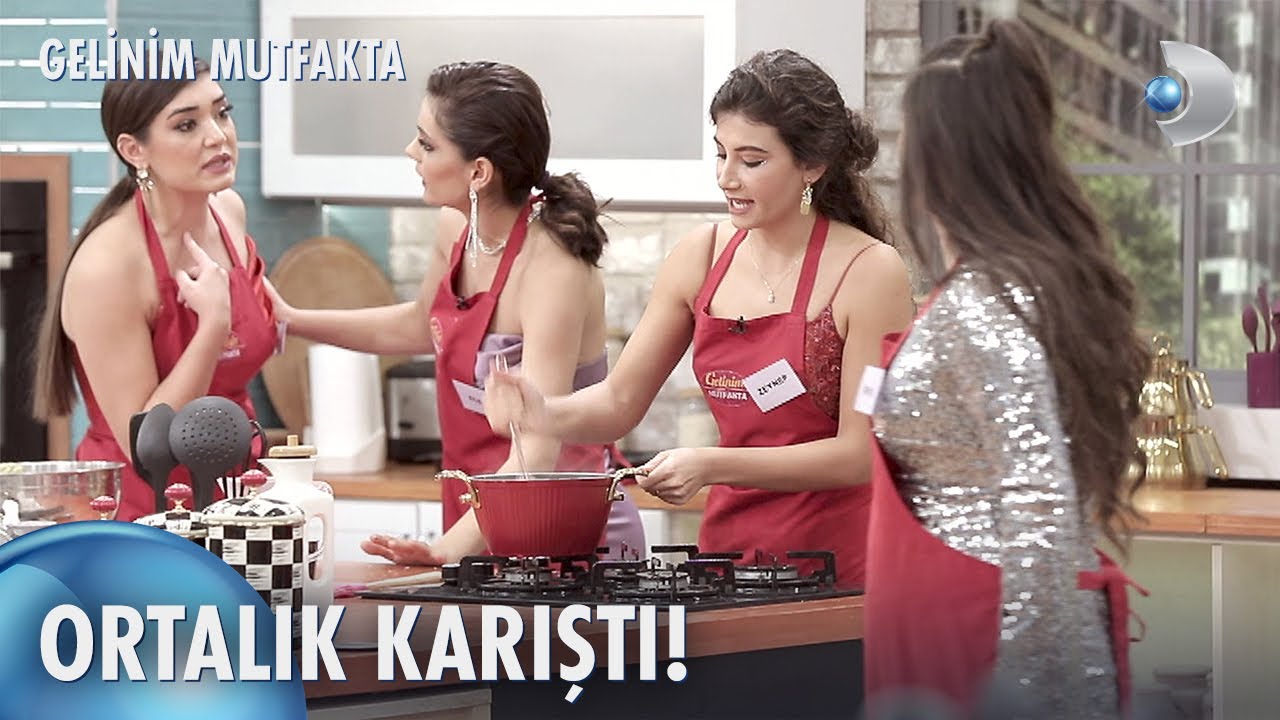 Hatice, Zeynep'in üzerine yürüdü! Gelinim Mutfakta 1065. Bölüm - YouTube
