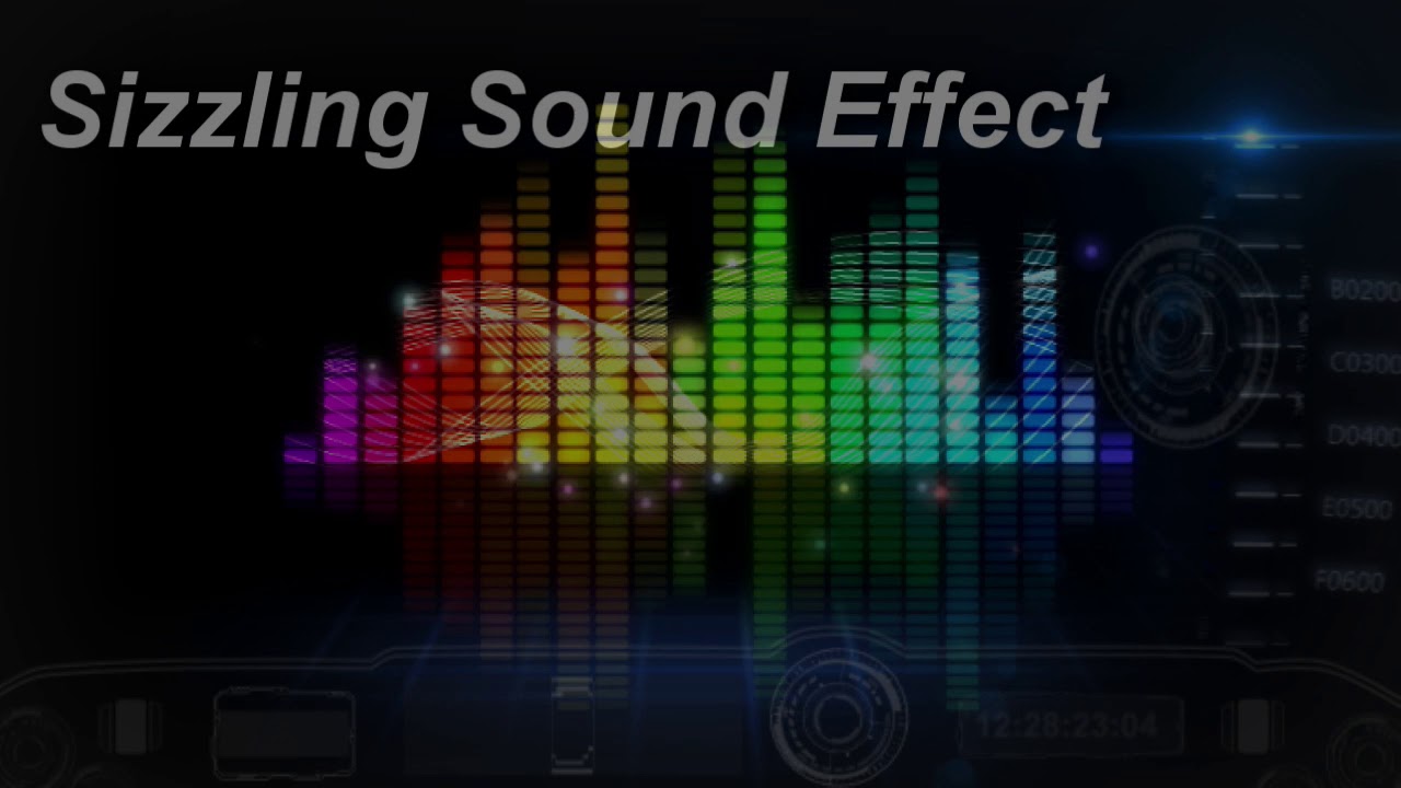 Sizzling Sound Effect - YouTube