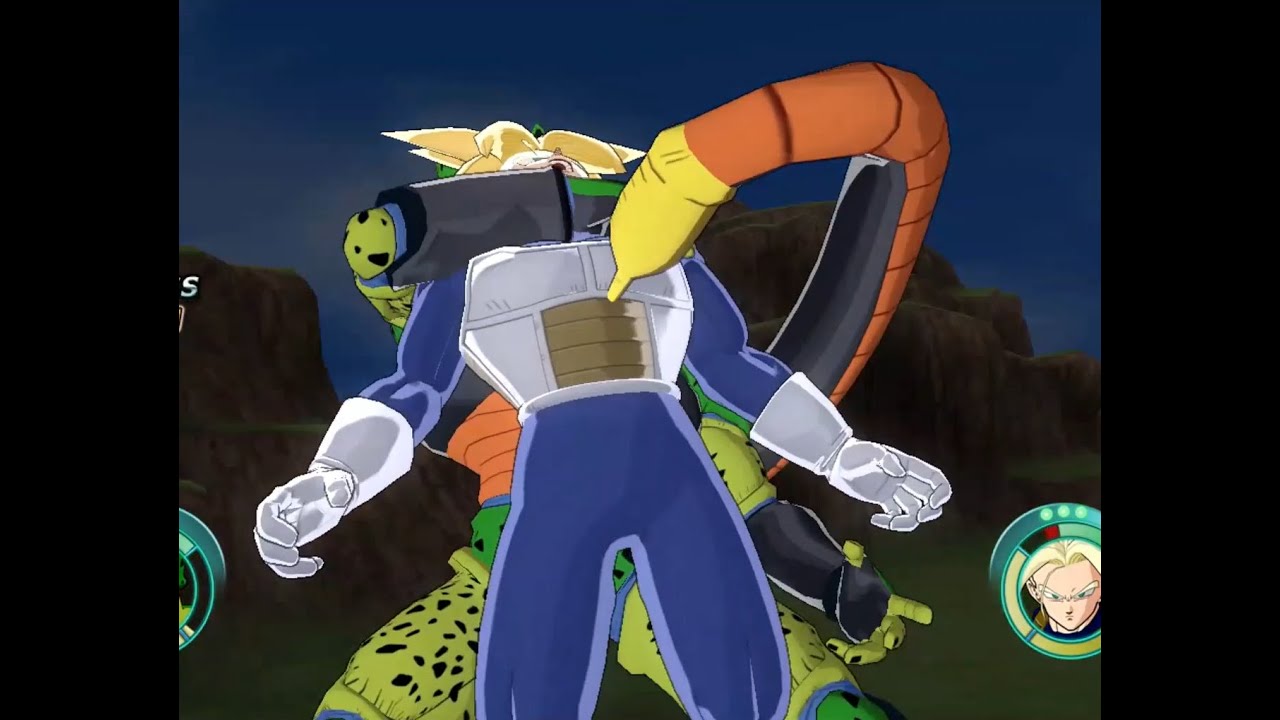 Cell absorbs Trunks - YouTube