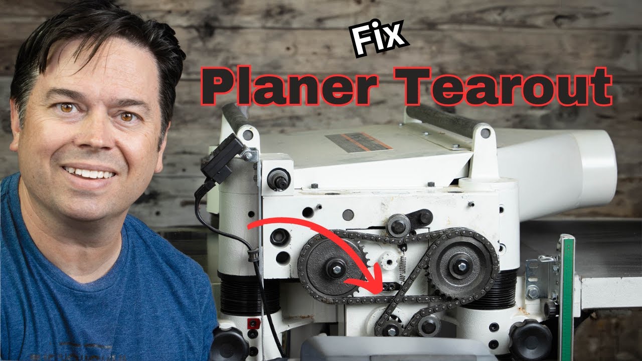 Gear Down Jet / Powermatic Woodworking Planer to Solve Tearout - Easy ...