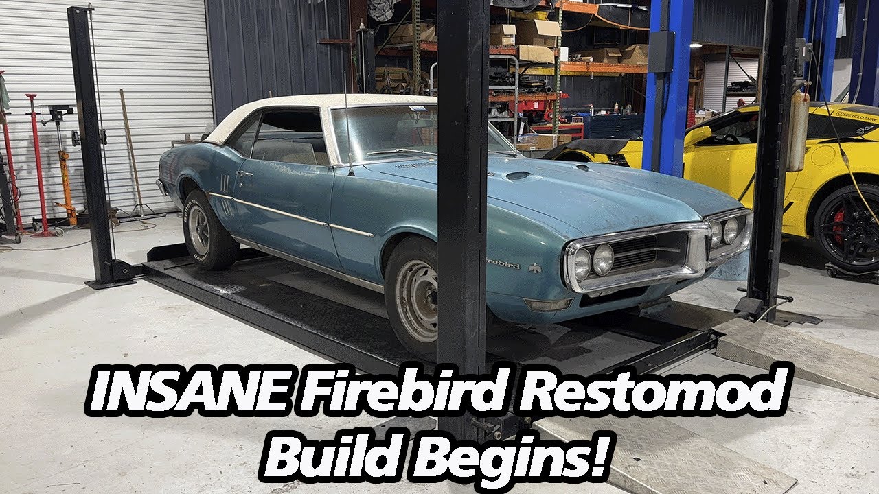 INSANE Firebird RESTOMOD Build Begins!! - YouTube