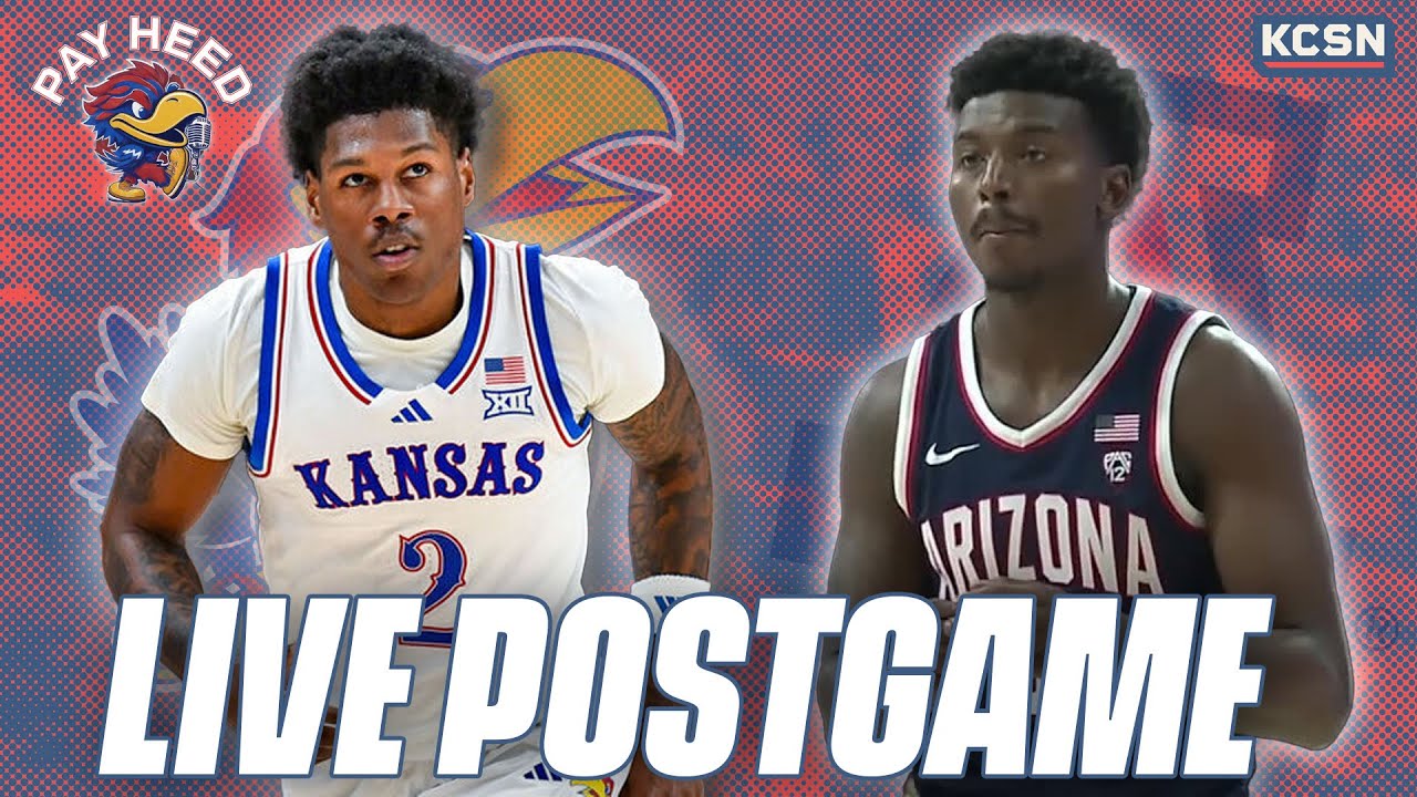 Kansas Vs Arizona LIVE Postgame - YouTube