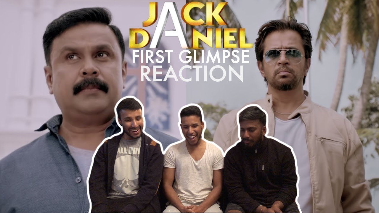 JACK DANIEL First Glimpse Reaction | Dileep | Arjun Sarja - YouTube