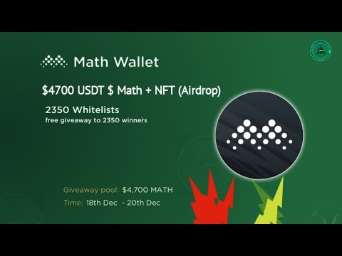 Christmas Mystery Math wallet NFT Free Mint & $4700 $Math token Airdrop ...