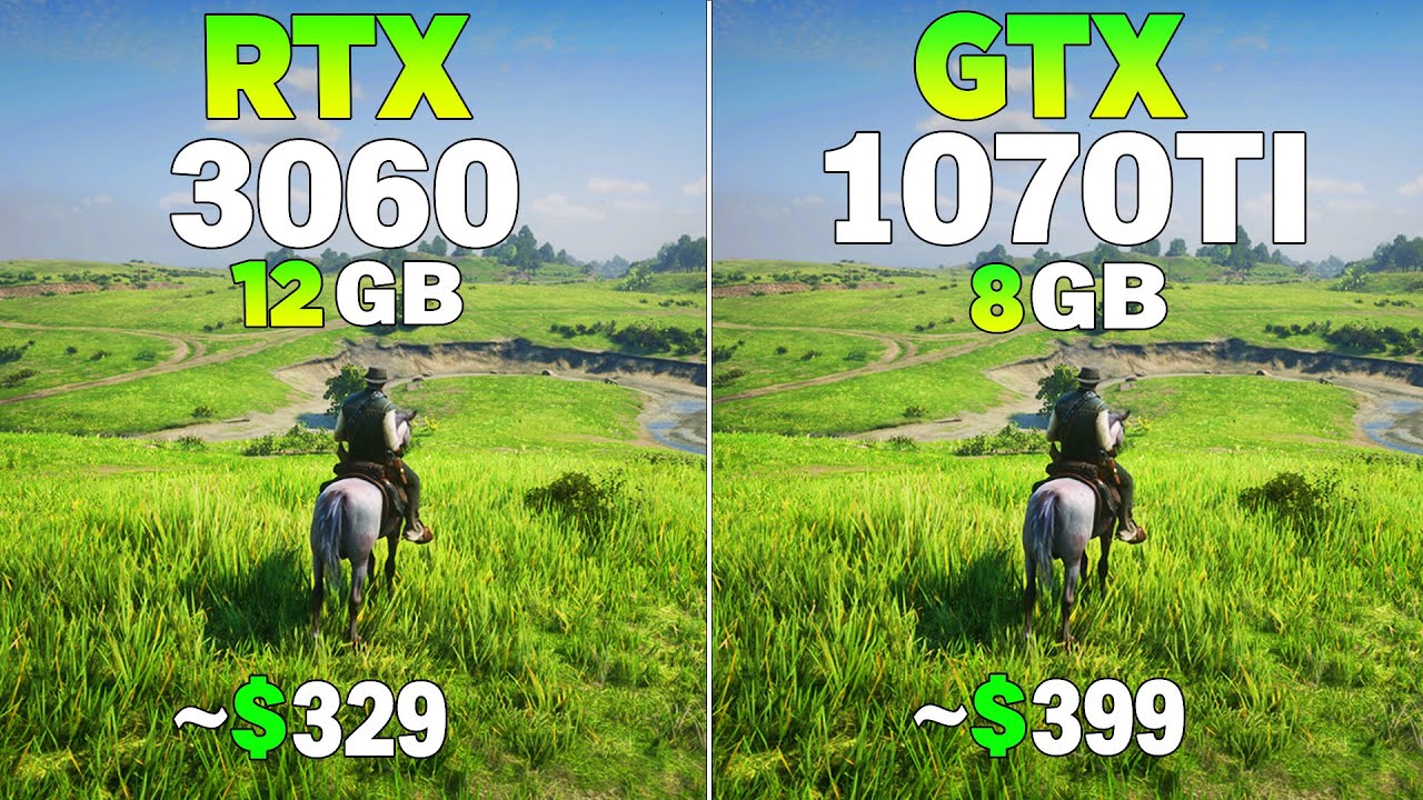 RTX 3060 vs GTX 1070 Tİ - Test in 8 Games - YouTube