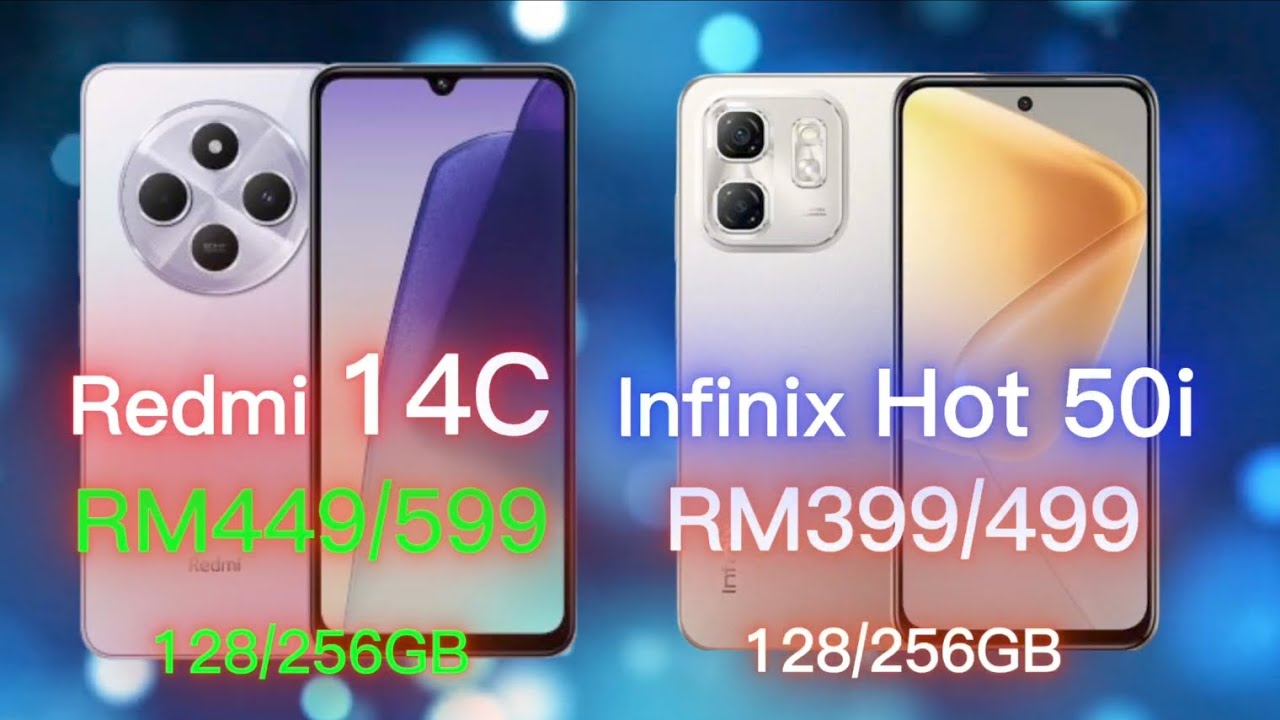 Redmi 14C vs Infinix Hot 50i comparison - YouTube