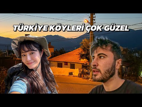 JAPON Kız Arkadaşıma TÜRK köyünü gösteriyorum 🇹🇷