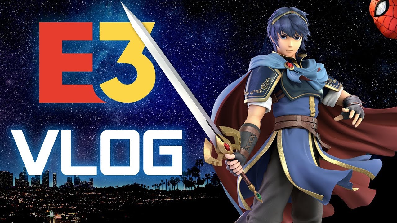 E3 2018 & Smash Bros Ultimate - Montage VLOG - YouTube