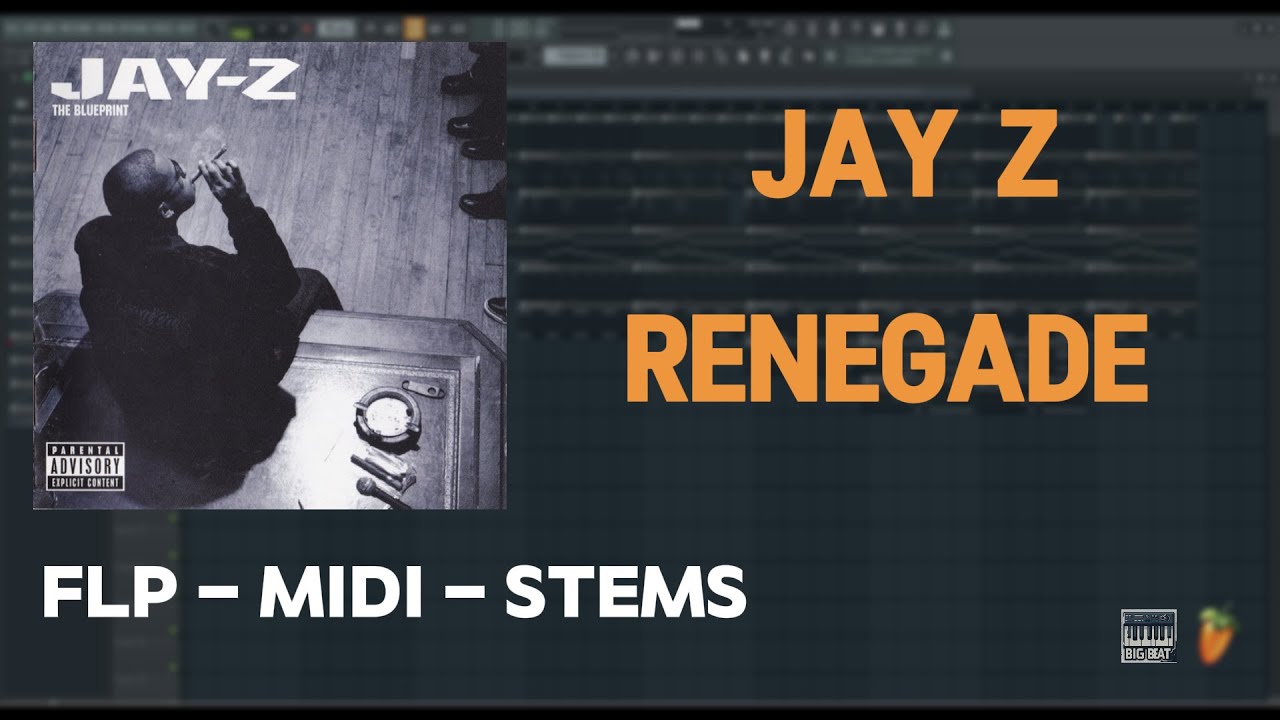 Jay Z Ft Eminem - Renegade (FL Studio Remake) FLP + MIDI + STEMS - YouTube