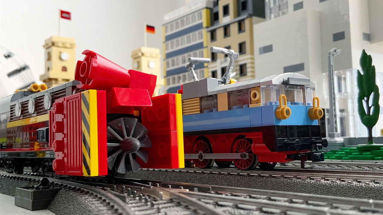 Legoland 1:87 - My H0 scale LEGO layout in 2020 - YouTube