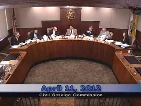 2012-04-11 - Glendale Civil Service Commission Meeting - YouTube