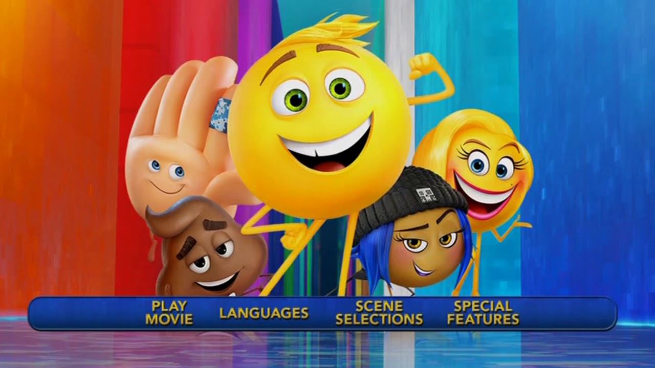 The Emoji Movie Menu DVD - YouTube
