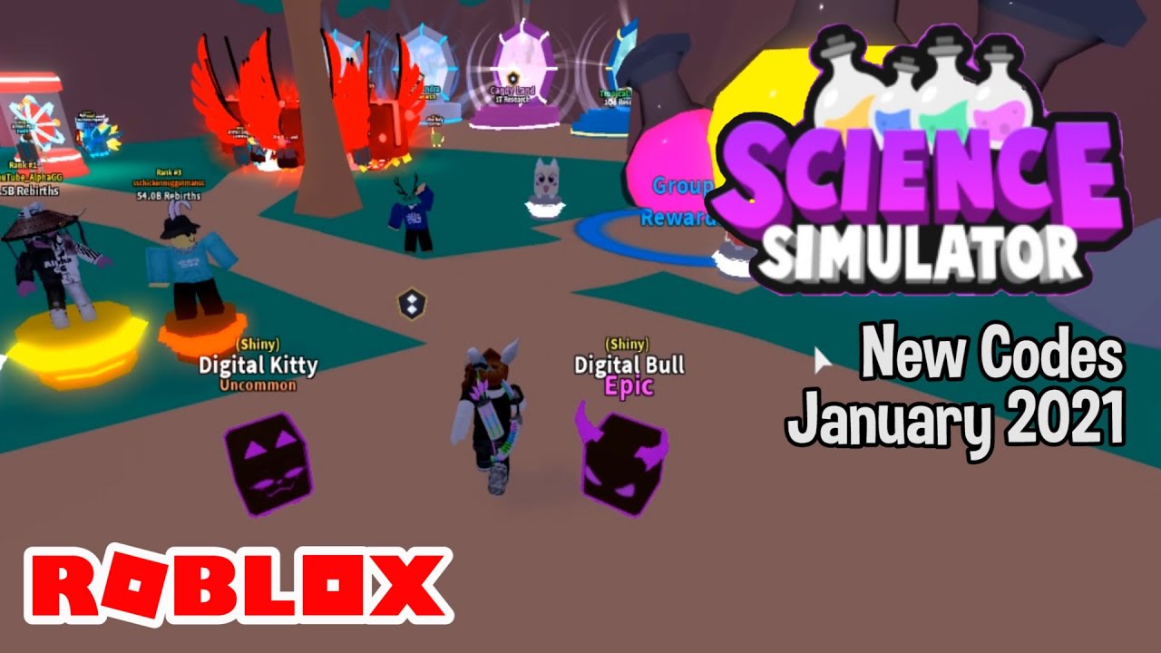 Roblox Science Simulator New Codes January 2021 - YouTube