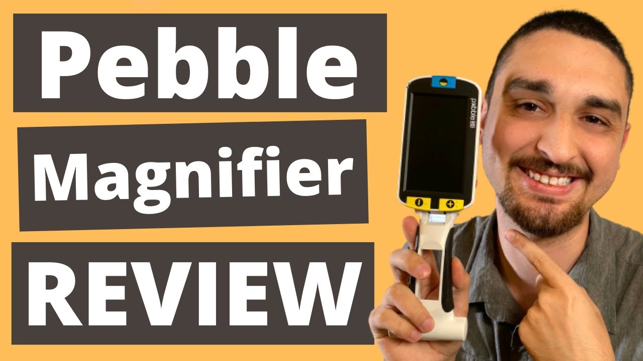 Pebble HD Handheld Magnifier Review - YouTube