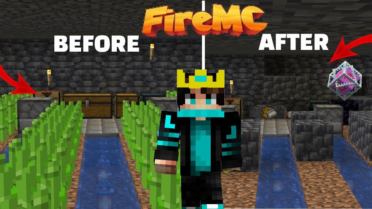 How I Destroyed A Base In This Deadliest Fire Mc Minecraft Server ...