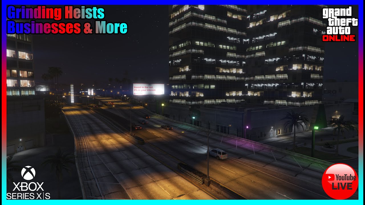 GTA Online Grinding Heists, Businesses & More (Xbox Series X|S) - YouTube
