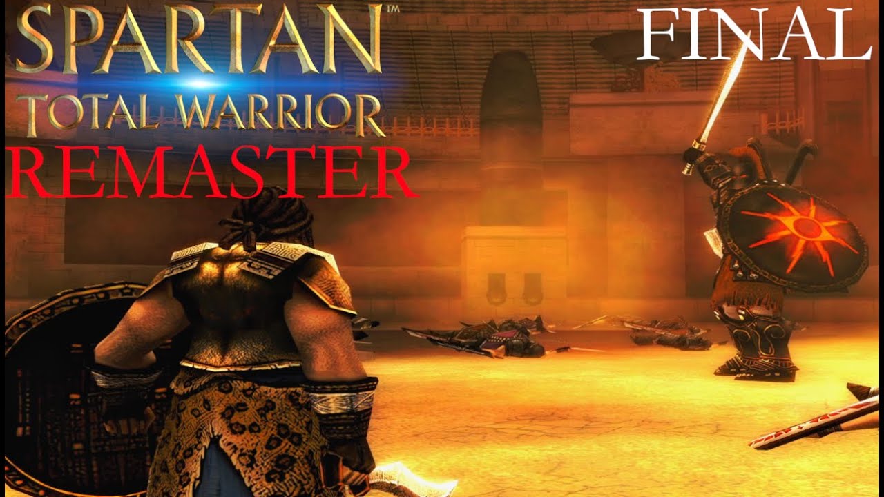 SPARTAN TOTAL WARRIOR REMASTER - Gameplay Very Hard (4K 60FPS) PT BR # ...