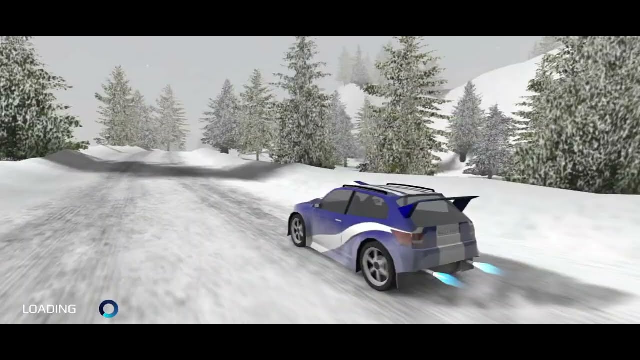 Rally Fury : Night Mode Car Racing In Snow #viral #youtube #trending # ...