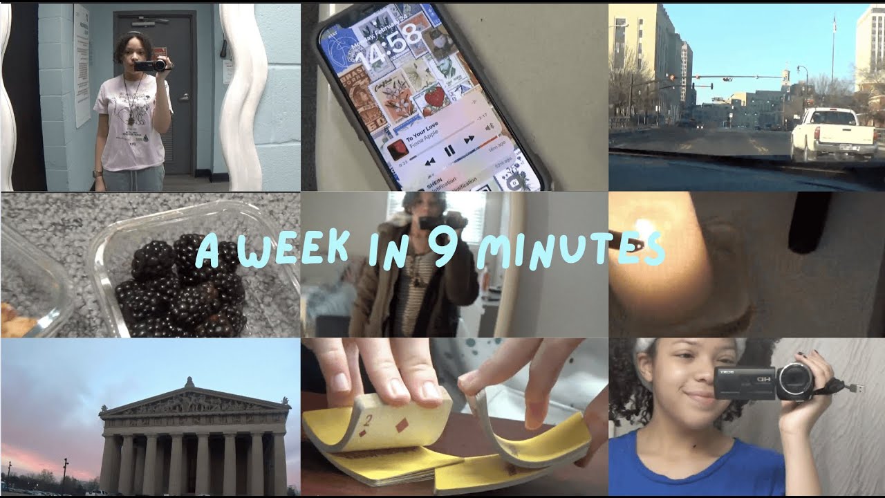 video diary: 3 a week in 9 minutes (digital camera) - YouTube