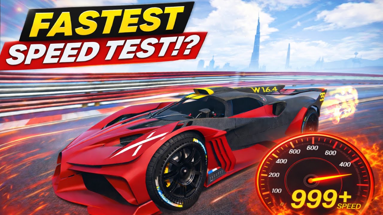 GTA 5: FASTEST SUPERCARS 9999+ SPEED TEST IN GTA 5 | GTA 5 MODS! - YouTube