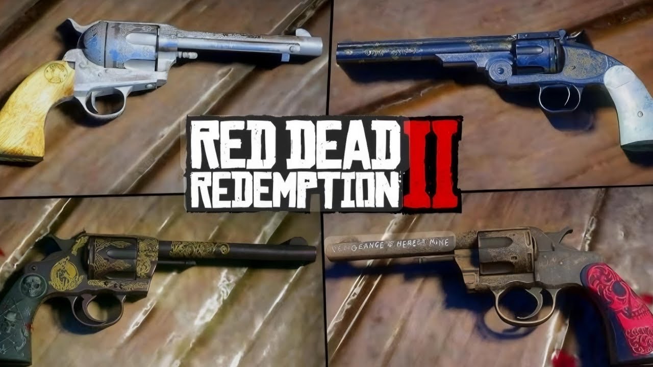 All Gang Members’ Revolvers in RDR2 | Red Dead Redemption 2 - YouTube