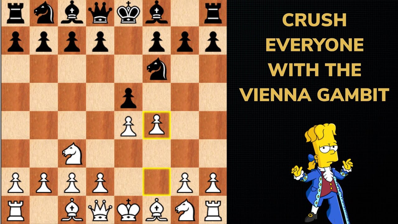 The Insane Vienna Gambit (part 11) Main line with e4, beat the Bd7 ...