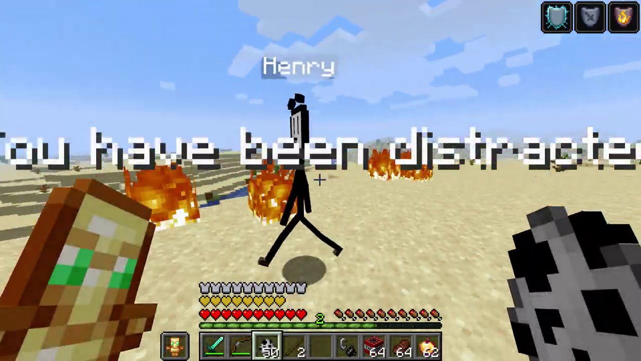 Henry Stickman MOD in Minecraft - YouTube