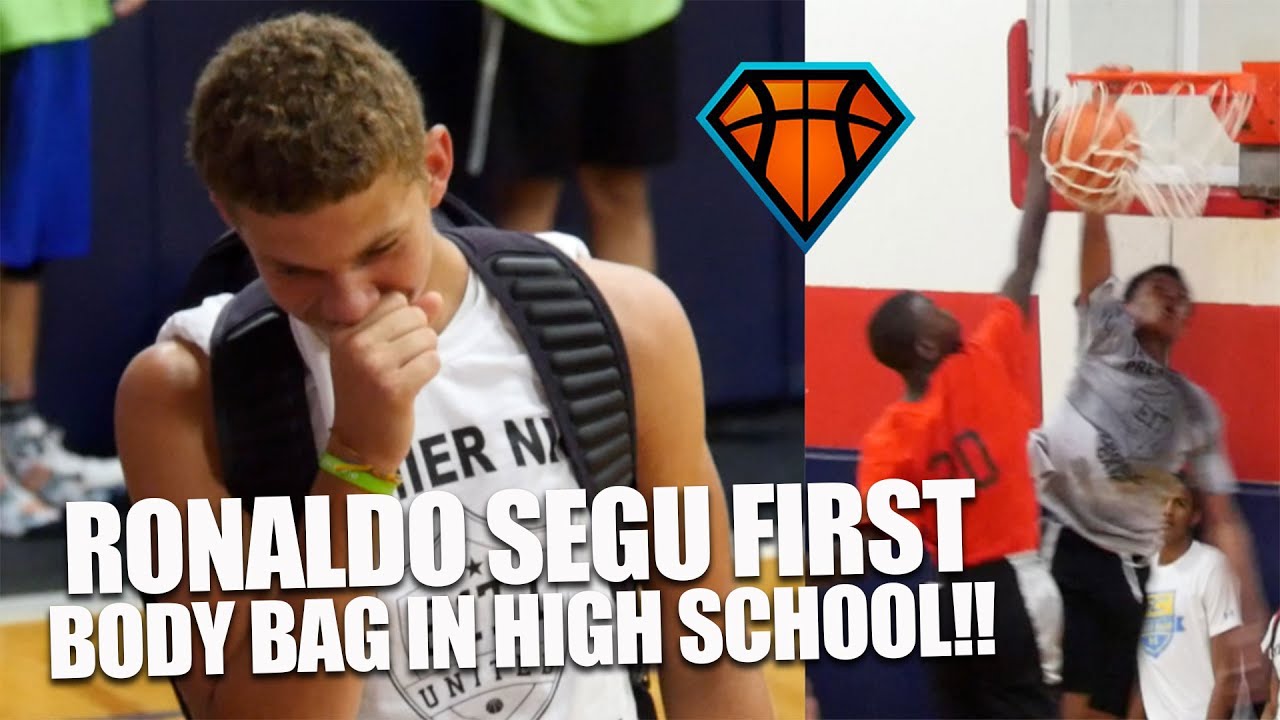 RONDO SEGU'S CRAZY DUNK BACK IN HIGH SCHOOL!! | Shifty Point Guard ...