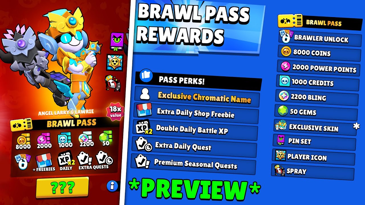 November Season 32 Brawl Pass *PREVIEW* Brawl Stars! - YouTube