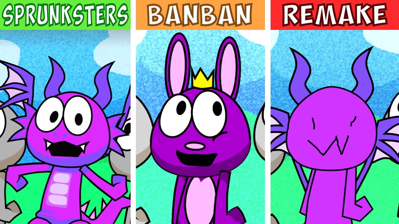 Incredibox Sprunki - Sprunksters VS Banban VS Remake - YouTube