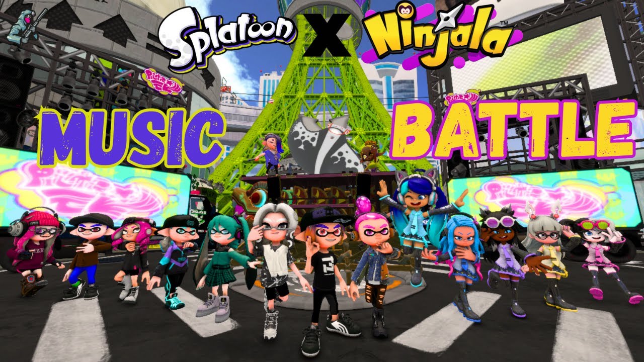 「Splatoon X Ninjala」【MUSIC BATTLE 2025】 - YouTube