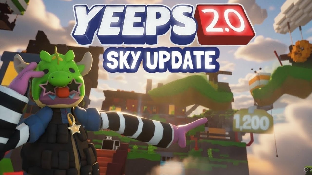 YEEPS SKY UPDATE (UG COLLAB + NEW FREE COSMETIC) - YouTube