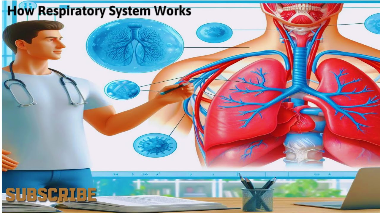 How Lungs work | The Respiratory System | In English | Easy Explained ...
