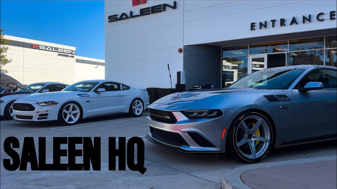 SALEEN HQ 2024 - MUSTANG OWNERS SHOW BUILD MUSTANGS - YouTube