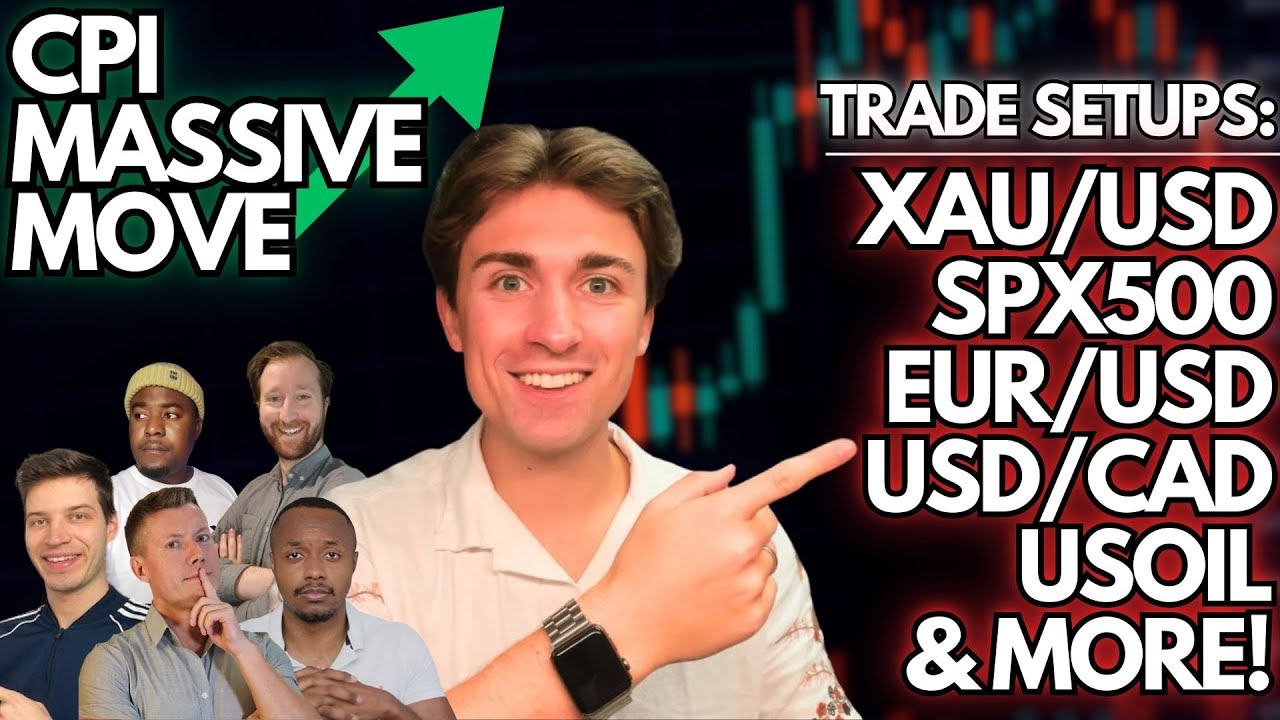 CRAZY MARKET DAY: Expert Traders Break Down EVERY Trade Setup After ...