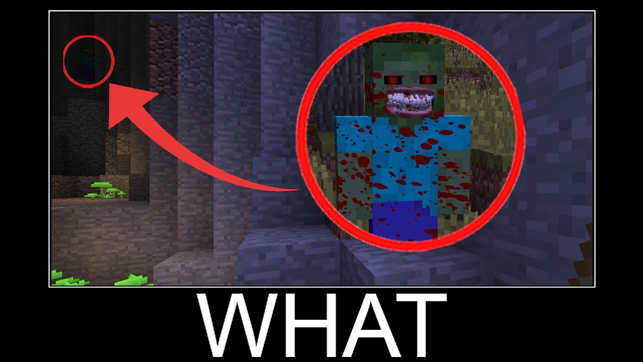 Minecraft Scary Zombie - Wait What @JoSa Craft @Not Safe @zFazT ...