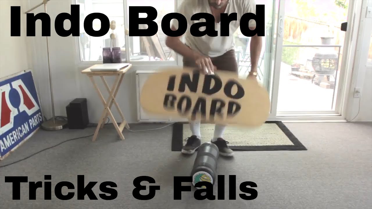 Indoor Board, Indo board Tricks, Workout, fail, pro. Surf/Skateboard ...