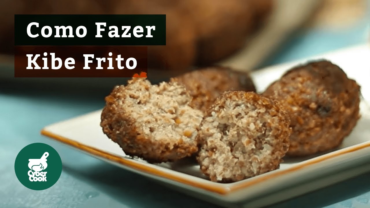 Como Fazer Kibe frito delicioso! - YouTube