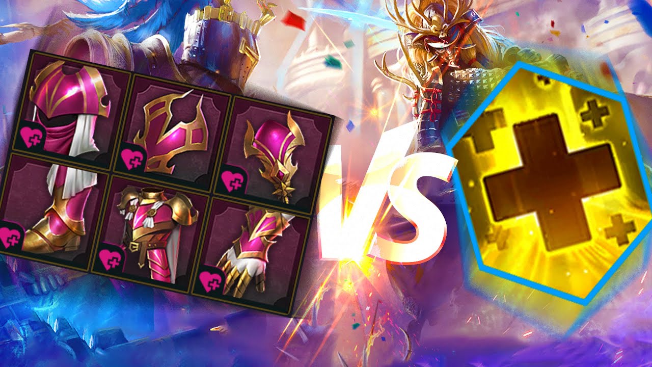 THE SOLUTION TO MAX HP DESTRUCTION? Curing Artifact Set Update | Raid ...