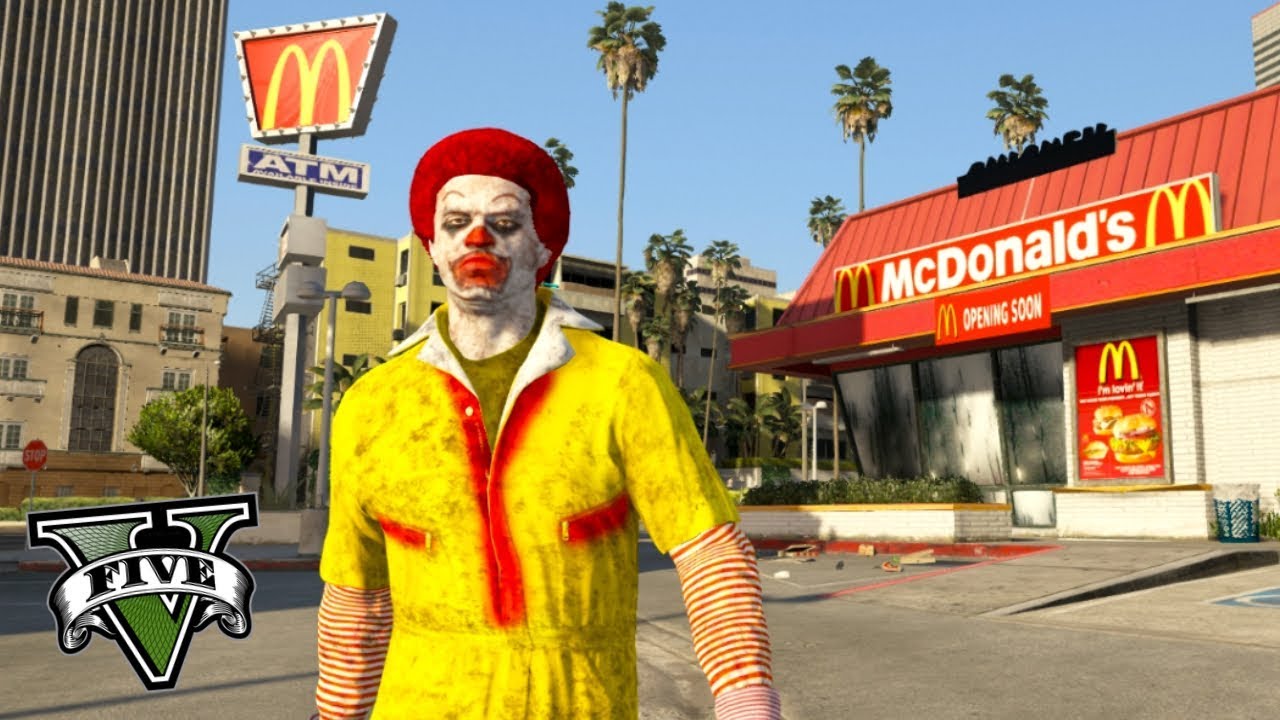 McDonald's en GTA 5!! - GTA V Mods - YouTube