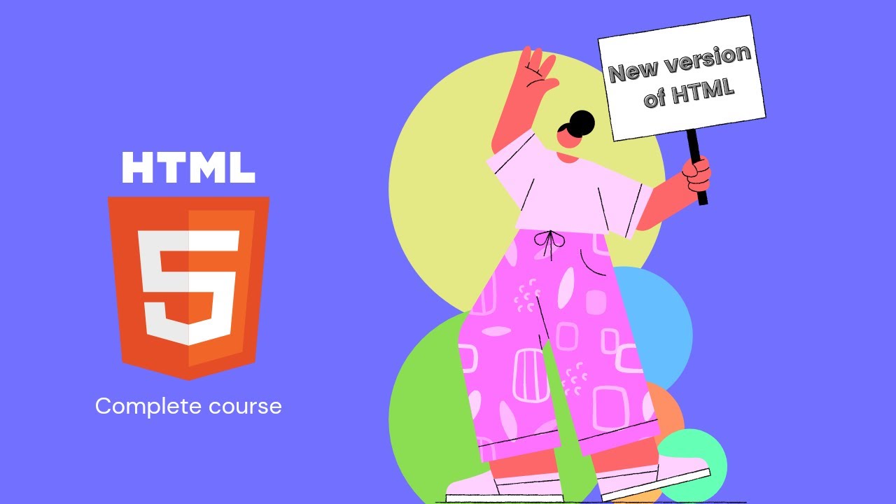 New complete course of HTML5 | beginner to advanced | Audio, video ...