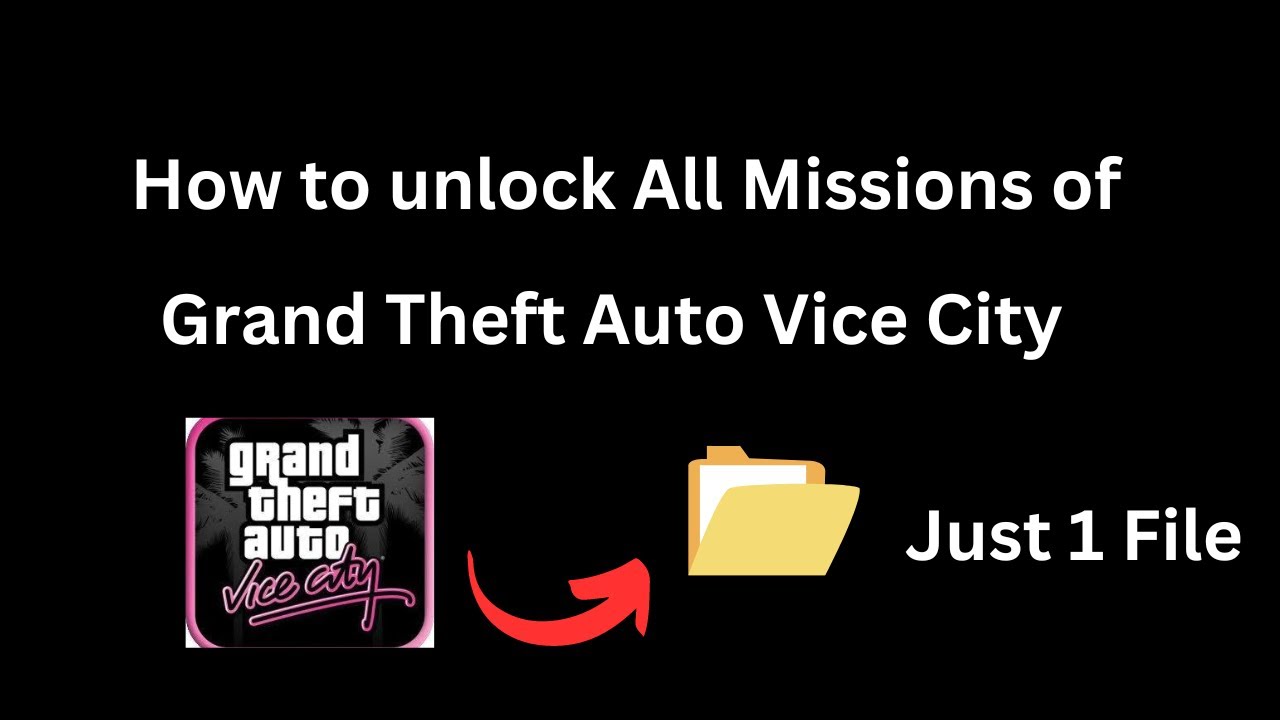 How to Unlock Every Mission in GTA Vice City (2024) GTA Vice City ...