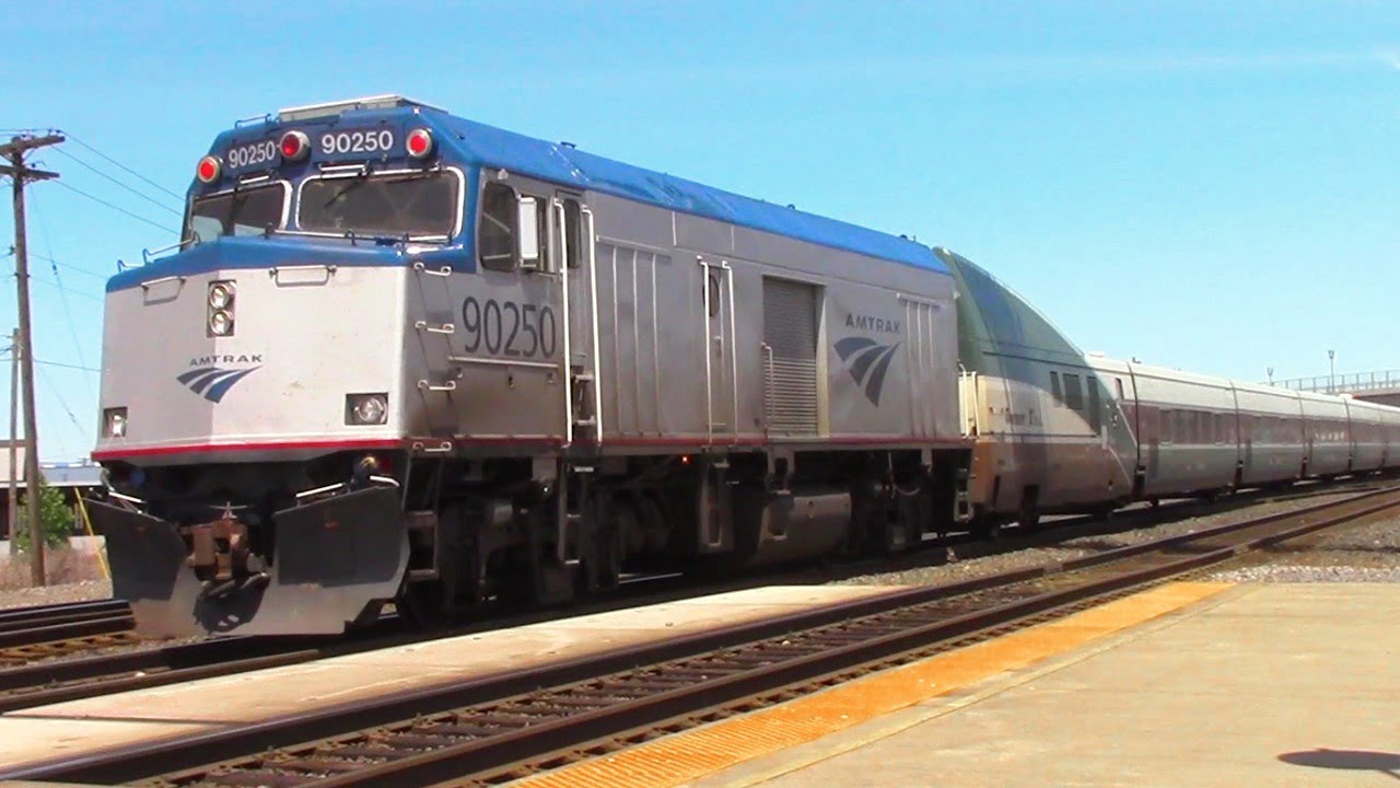 Amtrak Cascades 506 w/ Cabbage #90250 in Vancouver, WA - 6/19/16 - YouTube