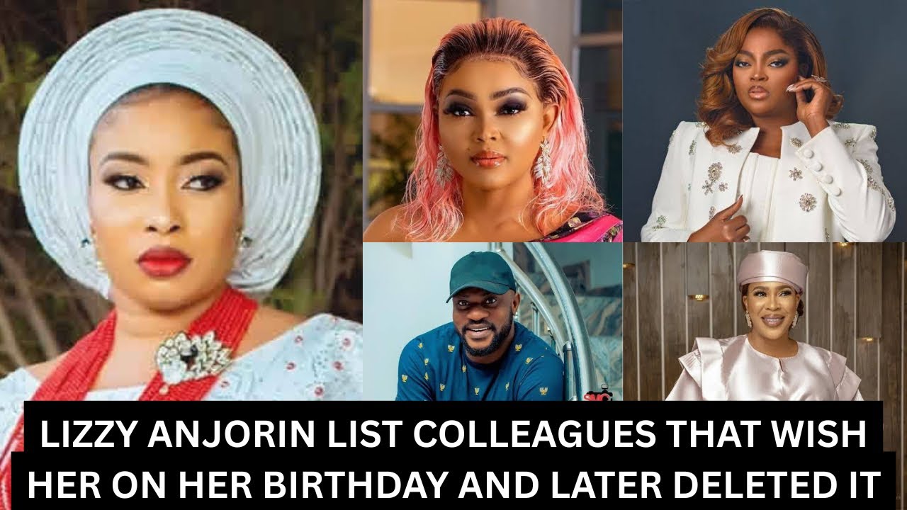 LIZZY ANJORIN LIST COLLEAGUES THAT WISH HER ON HER BIRTHDAY AND LATER ...