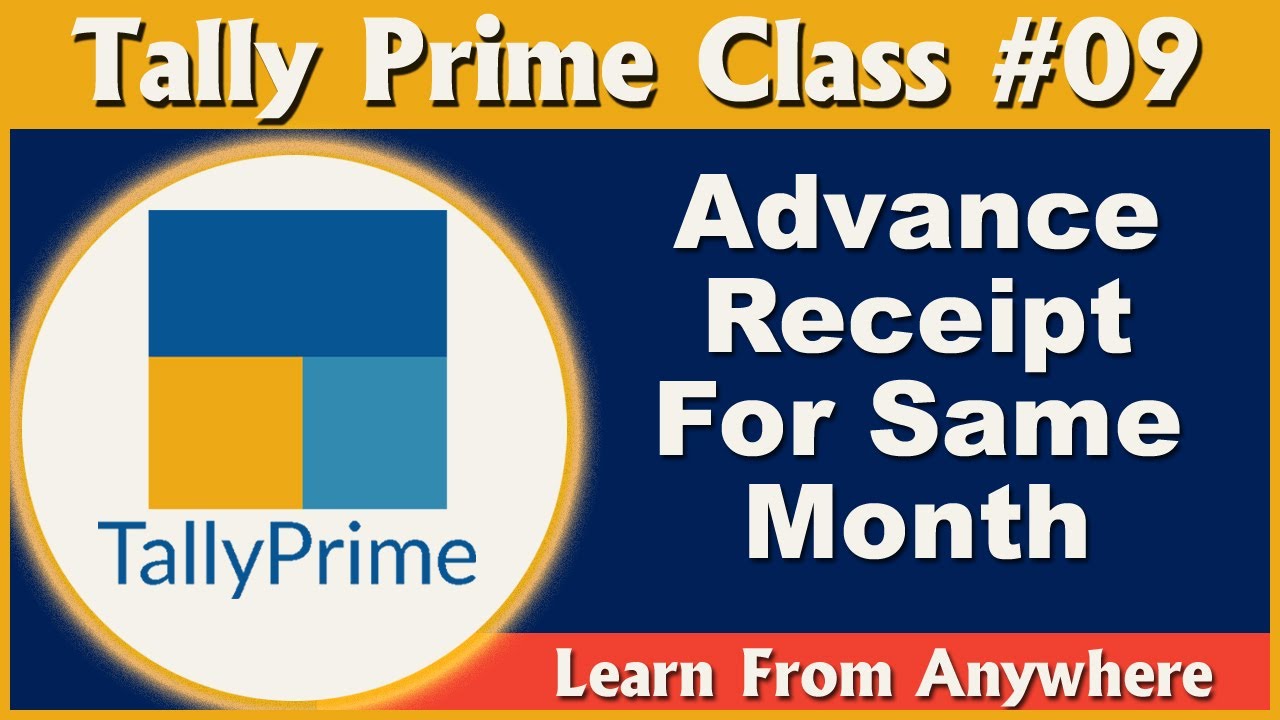 Advance Receipt For Same Month In Tally Prime GSTR1 In Tally Prime advance-receipt-for-same-month-in-tally-prime-gstr1-in-tally-prime