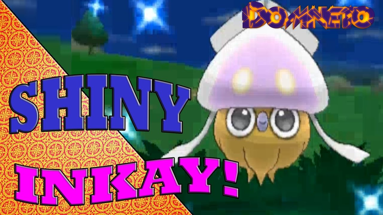 SHINY INKAY! RANDOM ENCOUNTER! ADDED TO SHINY LIVING DEX! - YouTube