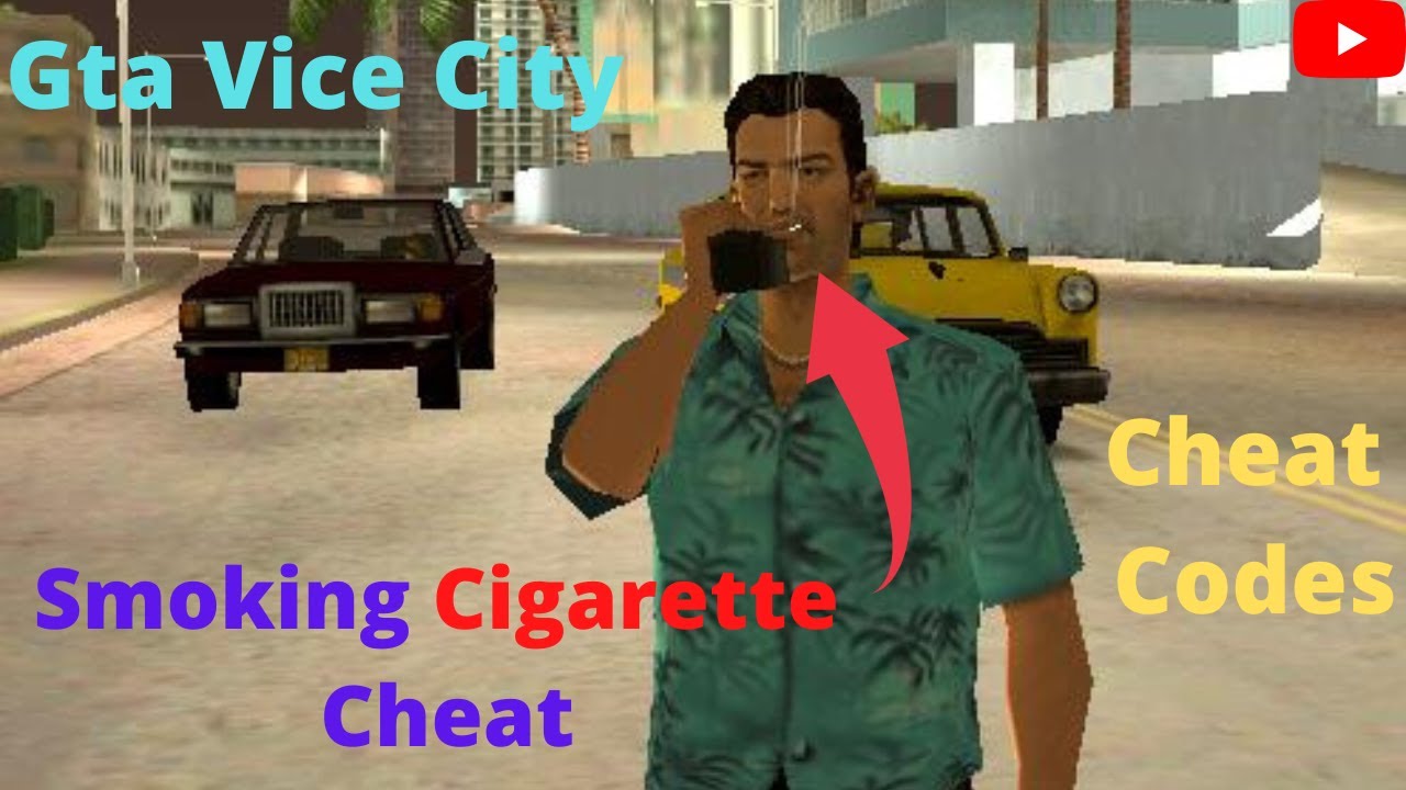 Tommy Smoke Cigarette | Gta Vice City | Cheat Codes | Gaming Berlin Jrw ...